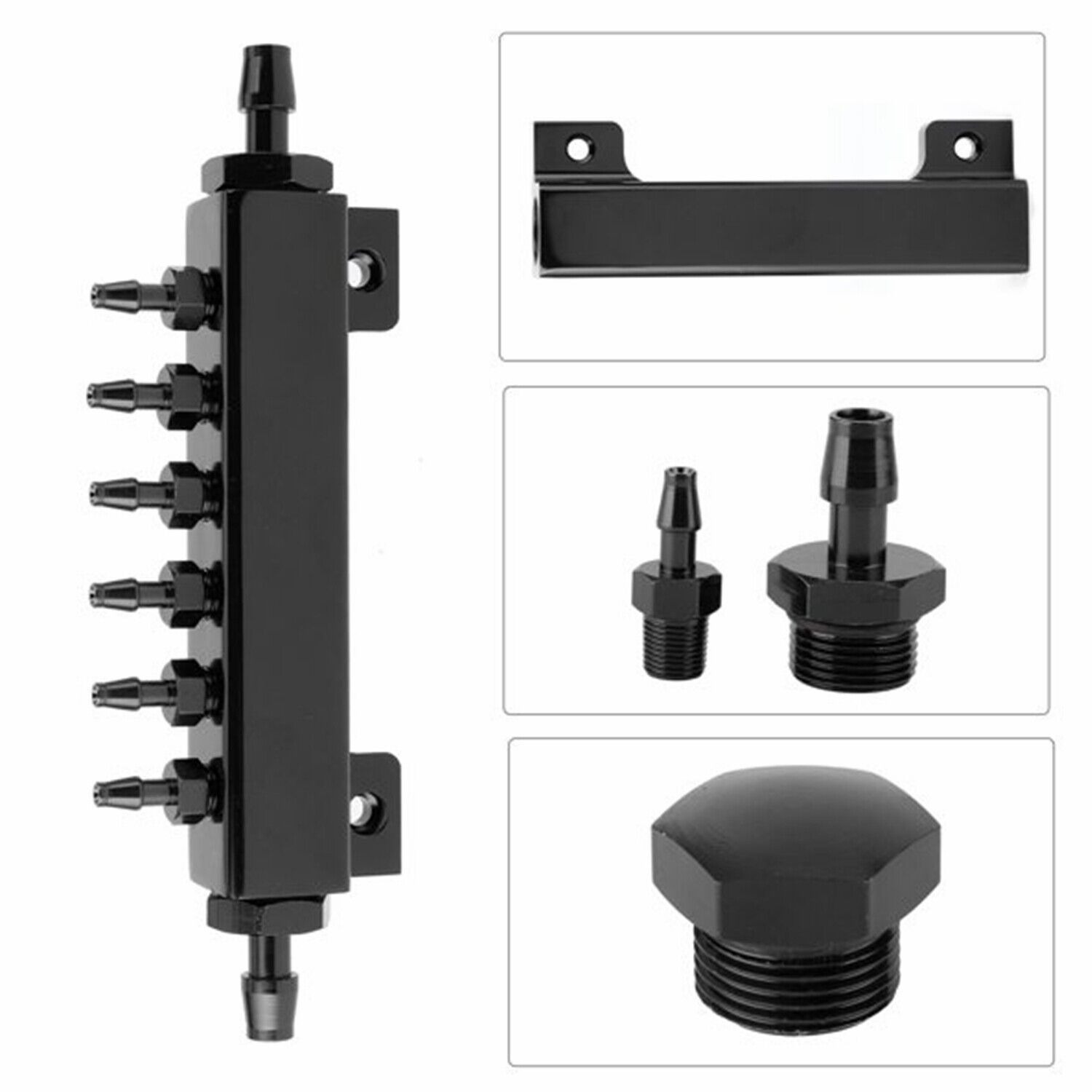 Car Vacuum Block Intake Manifold, Universal 6 Port... – Grandado