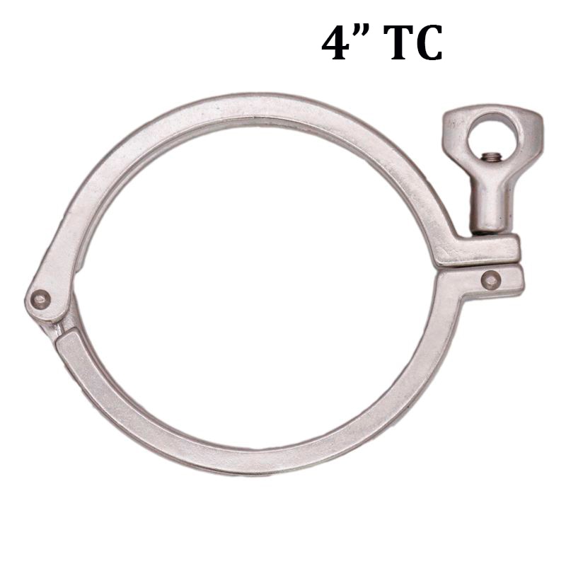 4" Tri Clover Clamp, Stainless Steel 304 3A Standa... – Vicedeal