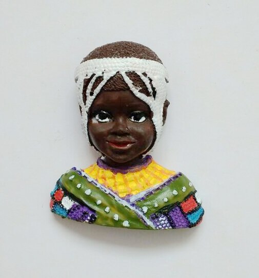 Handmade Painted South African Black Bride Tourism... – Vicedeal