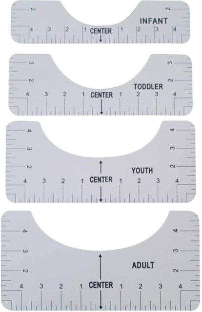 T-Shirt Ruler Guide Vinyl T-Shirt Ruler Guide Subl... – Vicedeal