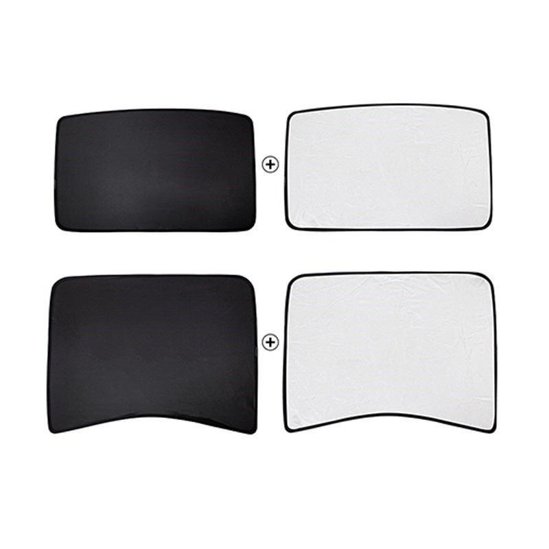 For Tesla Model 3 Sun Shades Glass Roof Tesla Suns... – Grandado