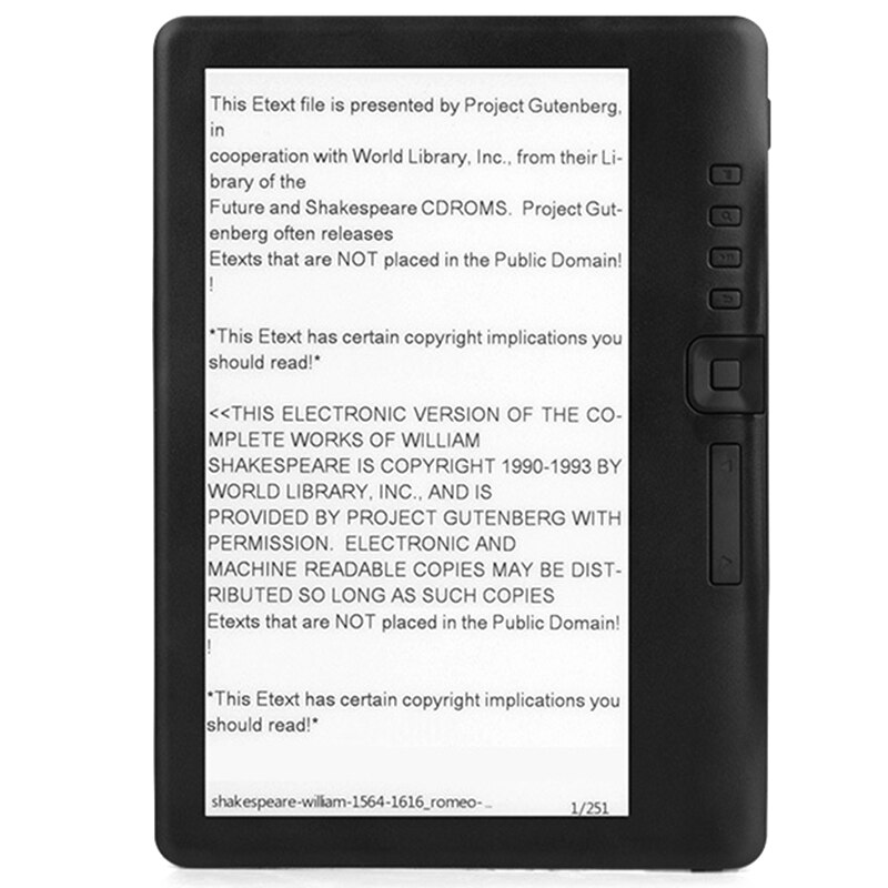 Lector de Ebook inteligente con pantalla HD de 7 p... – Grandado