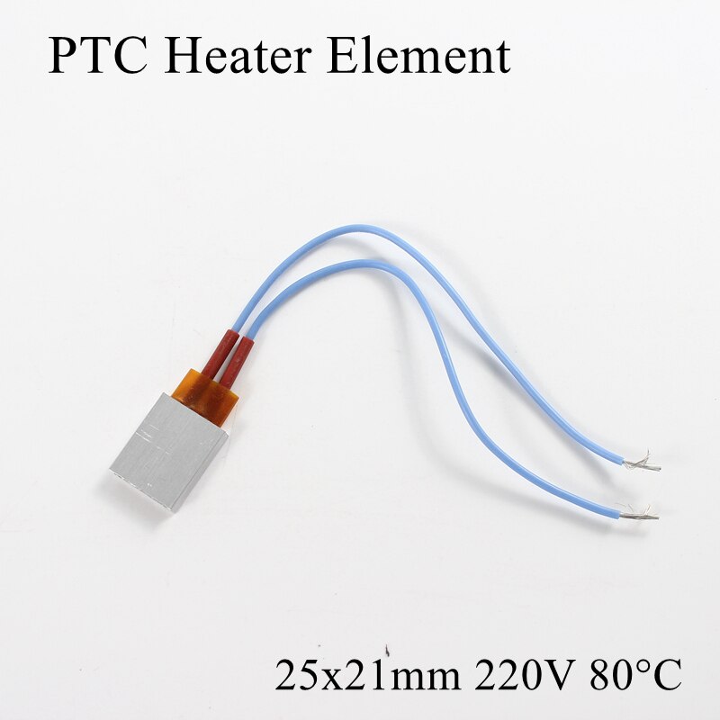 25x21mm 220V 80 Degree Celsius Aluminum PTC Heater... – Vicedeal