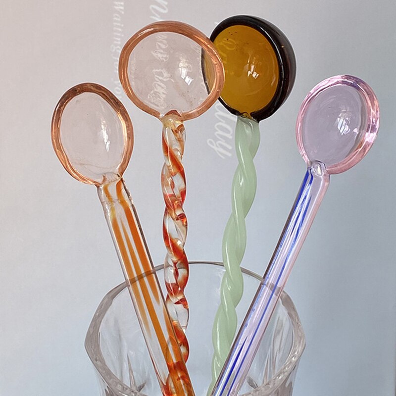 Original Crystal Candy Dessert Spoon Stained Glass... – Vicedeal