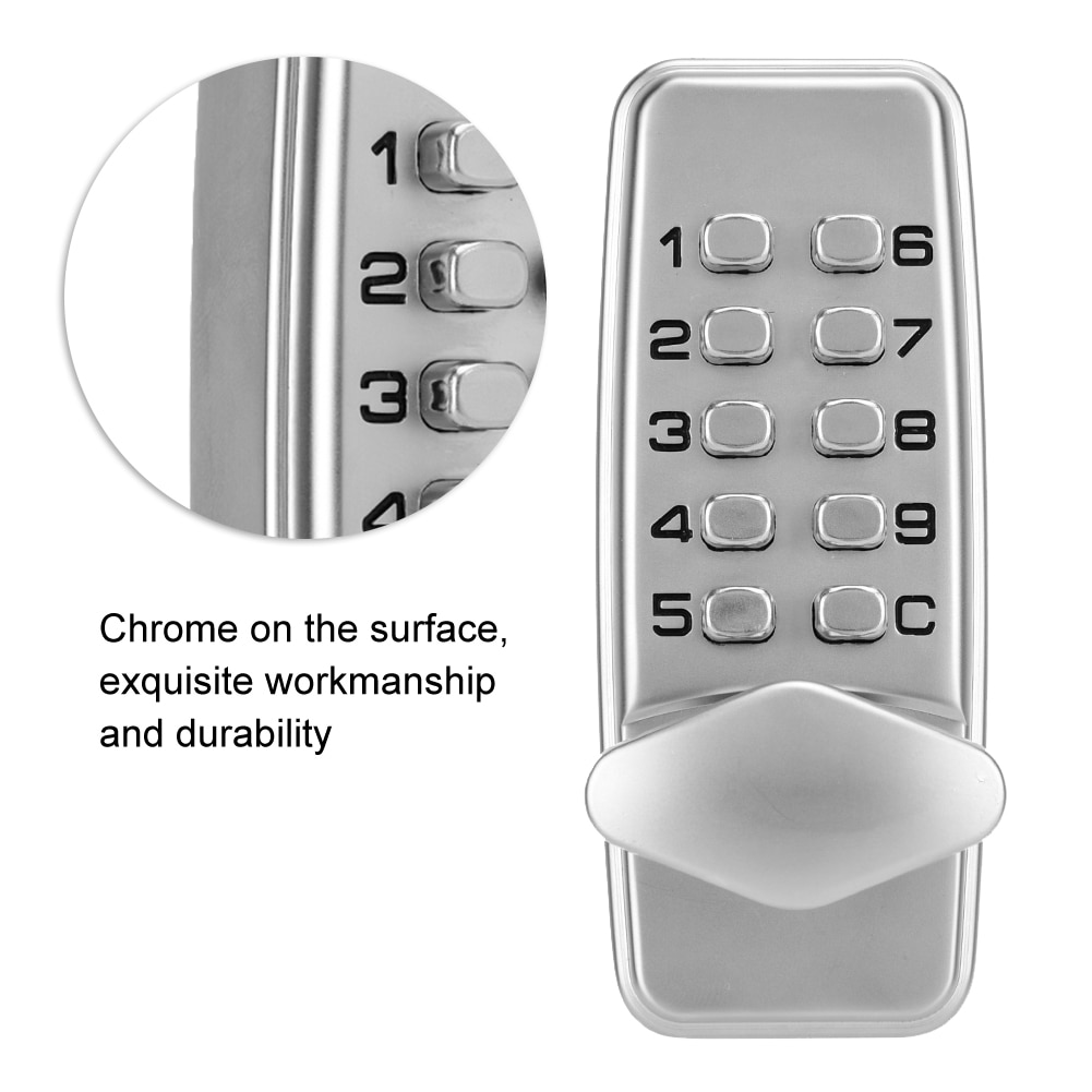 Password Lock 2 - 4 Digits MiNi Mechanical Code Lo... – Grandado