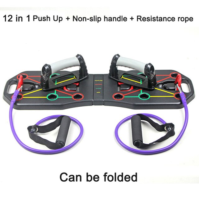 Push Up Rack Board 12in1 Body Building Fitness Exe... – Grandado