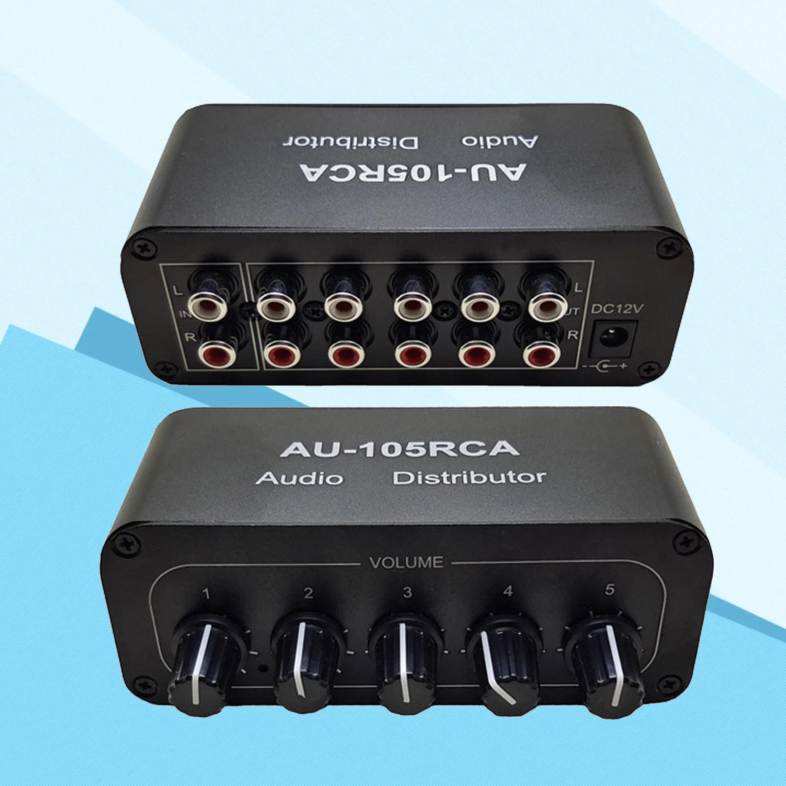 1-In-5-Out Hifi Stereo Rca Audio Splitter / Select... – Vicedeal