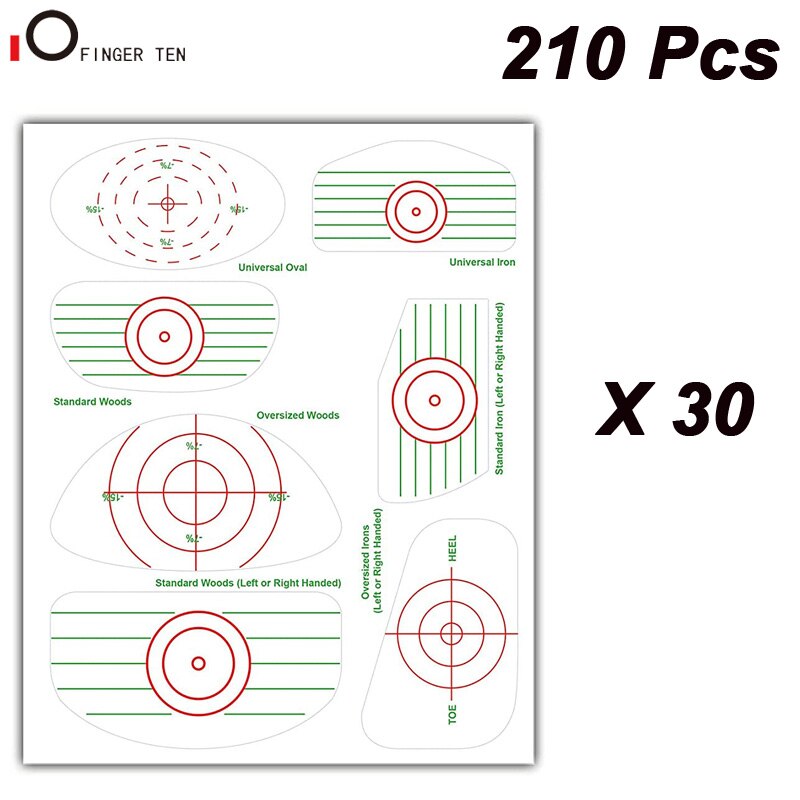 Golf Impact Stickers Sticker Oversized Wood Labels... – Grandado