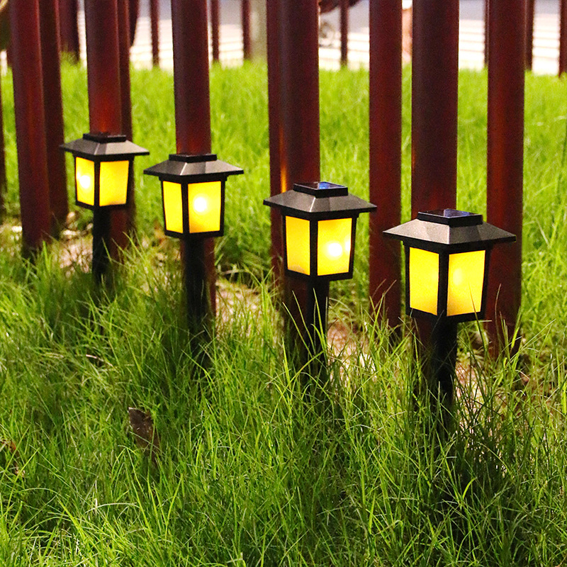 2/4/6/8pcs LED Solar Flame Lamp Waterproof Outdoor... – Grandado