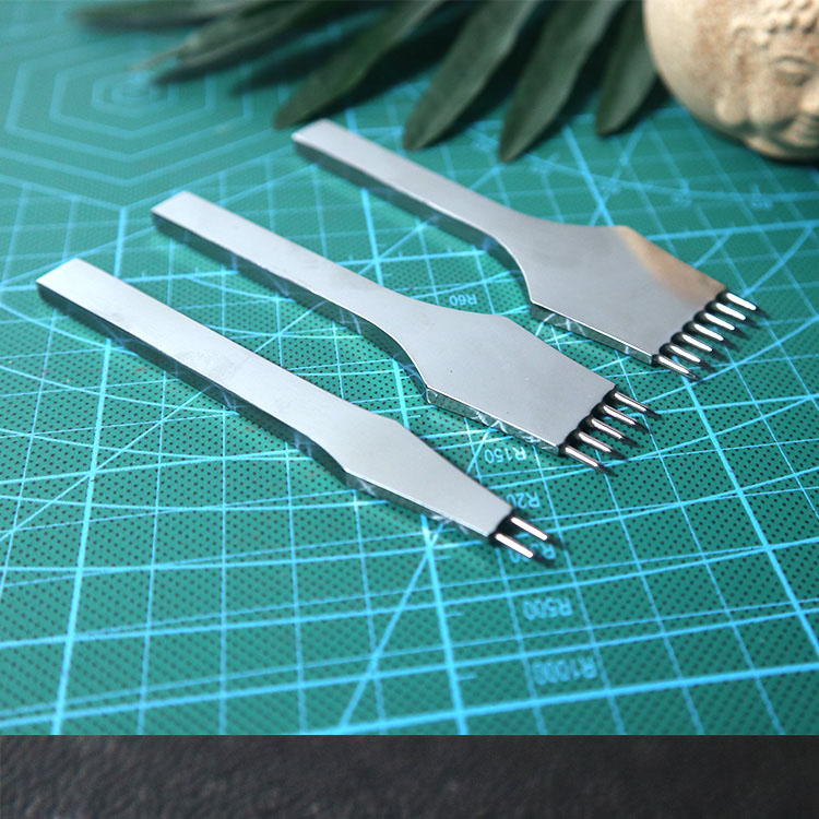 Leather Craft Tools round Hole pricking iron Stitc... – Vicedeal