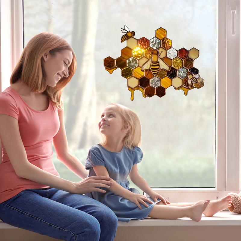 Spring Bee Wall Stickers Banner Garden Banner Bee ... – Grandado