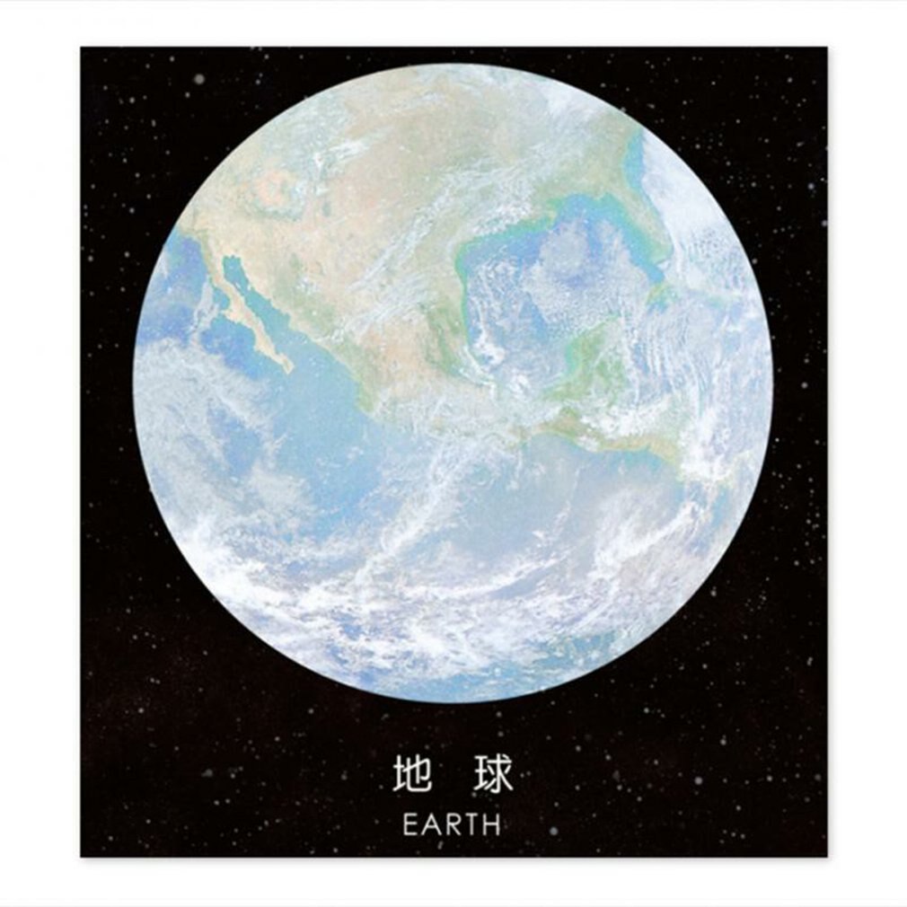 Planetary Post-it Notes Round Tearable Notes Conve... – Grandado