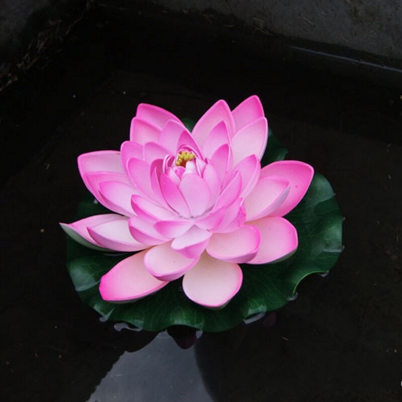 1 PCS 18cm Real Touch Artificial Lotus Flower Foam... – Grandado