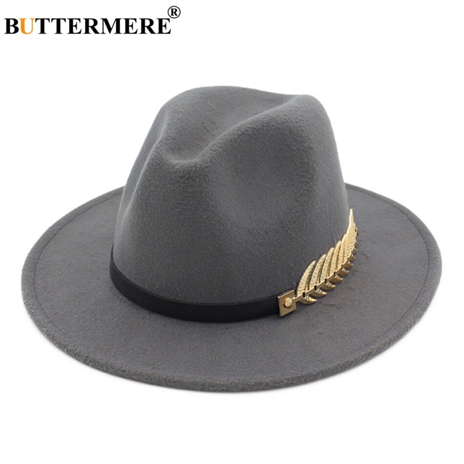 BUTTERMERE Fedora Hat Pink Ladies Winter Women Woo... – Grandado