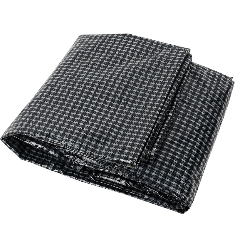 Tewango sort + hvid gitter vandtæt presenning 0.35... – Grandado