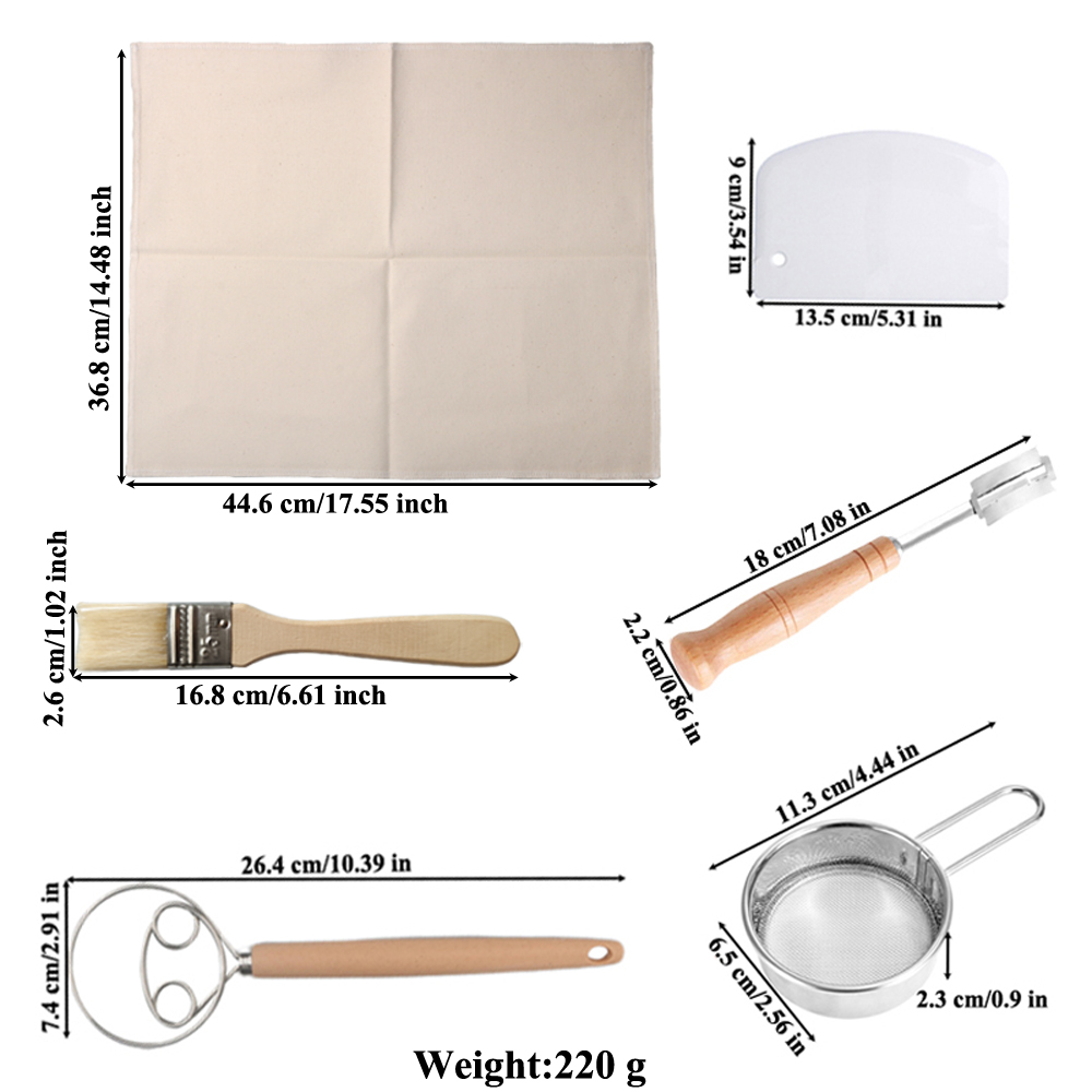 Kitchen Baking Tools Bread Knife Brush Blender Scr... – Grandado