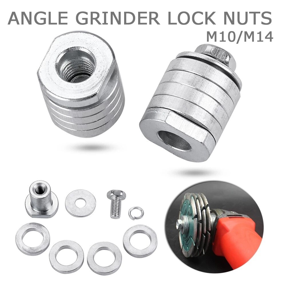 Angle Grinder Lock Nuts Flange Nut Variable Slotti... – Grandado