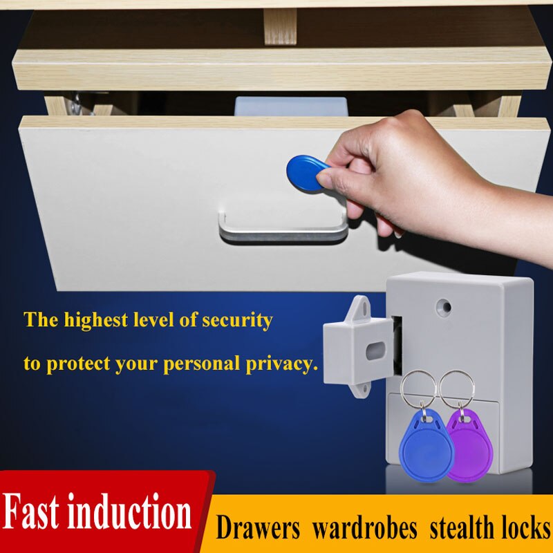 Electronic Cabinet Lock Kit Set with RFID Card and... – Vicedeal