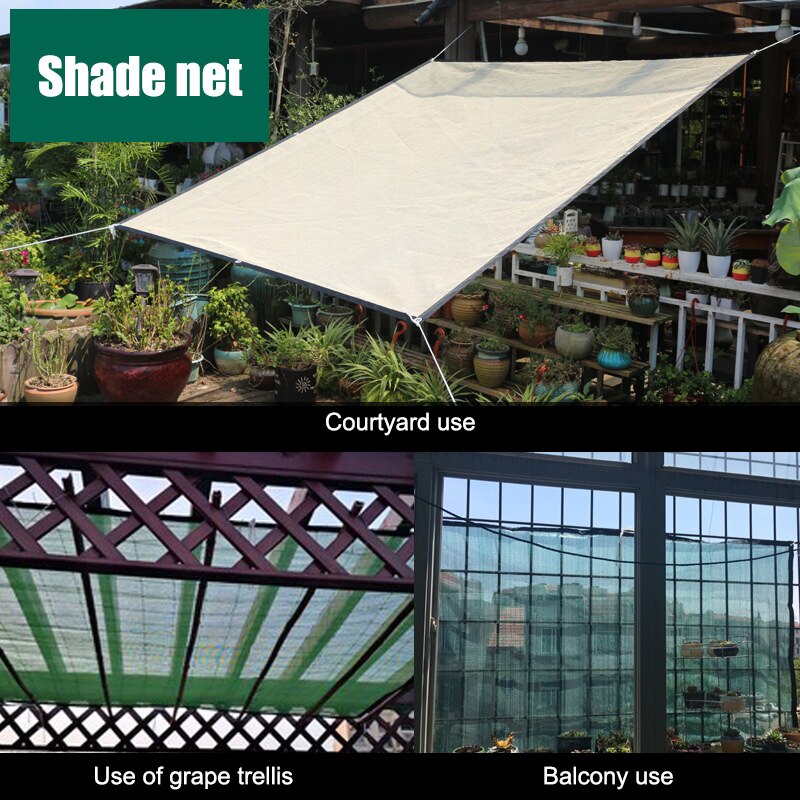 Rectangle Sun Shade Sail UV Block Breathable for O... – Grandado