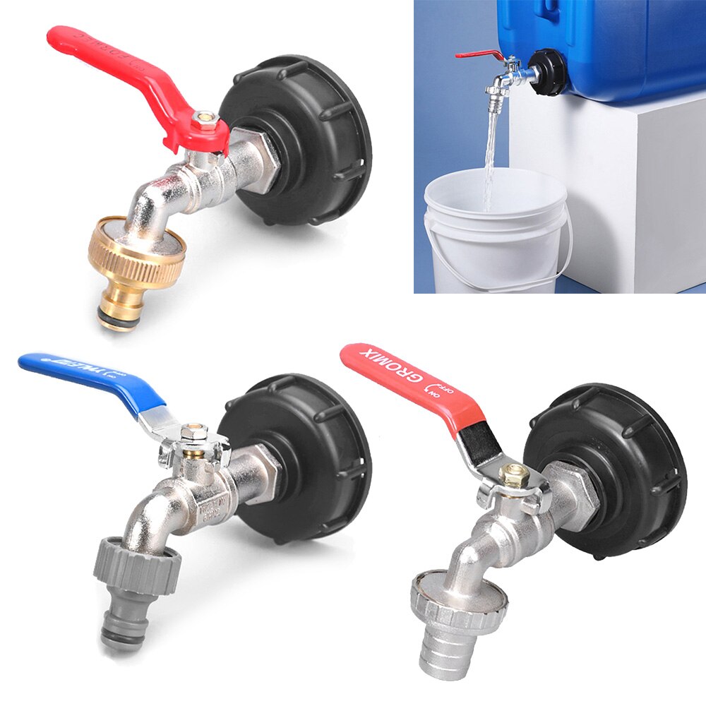 Messing Tap Duurzaam Ibc Tank Tap Adapter Grove Dr... – Grandado