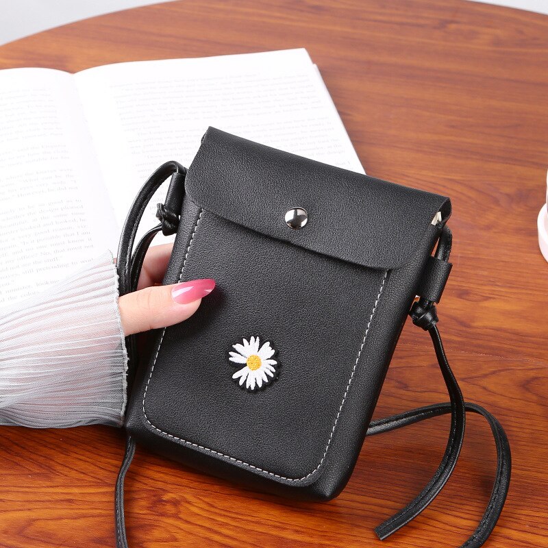 Daisy Telefoon Tas Mini Hipster Retro Zachte Schou... – Vicedeal