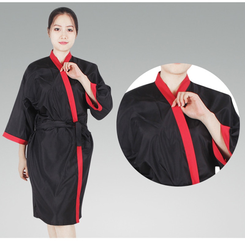 Waterproof Salon Client Gown Hairdressing Gowns Ki... – Grandado