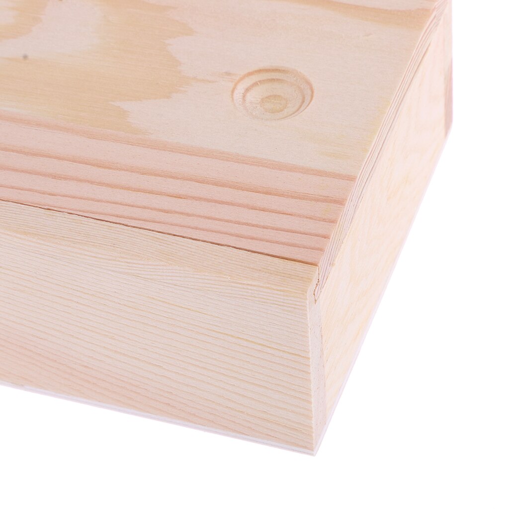 Mag Small Plain Wooden Jewellery Box Container Sma... – Grandado