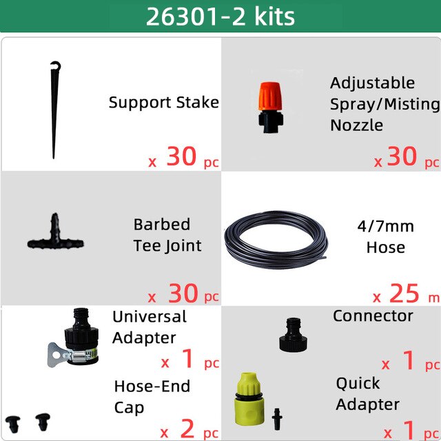 Yardeen Garden Drip Irrigation Kits With Free Comb... – Vicedeal