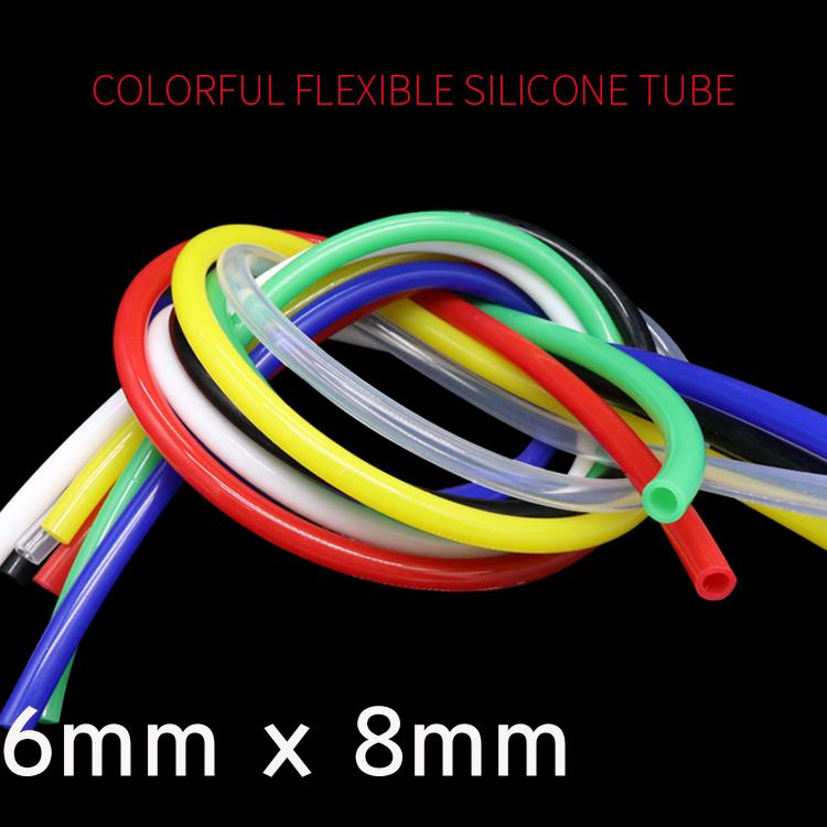 Flexible Silicone Tube ID 6mm OD 8mm Food Grade No... – Grandado