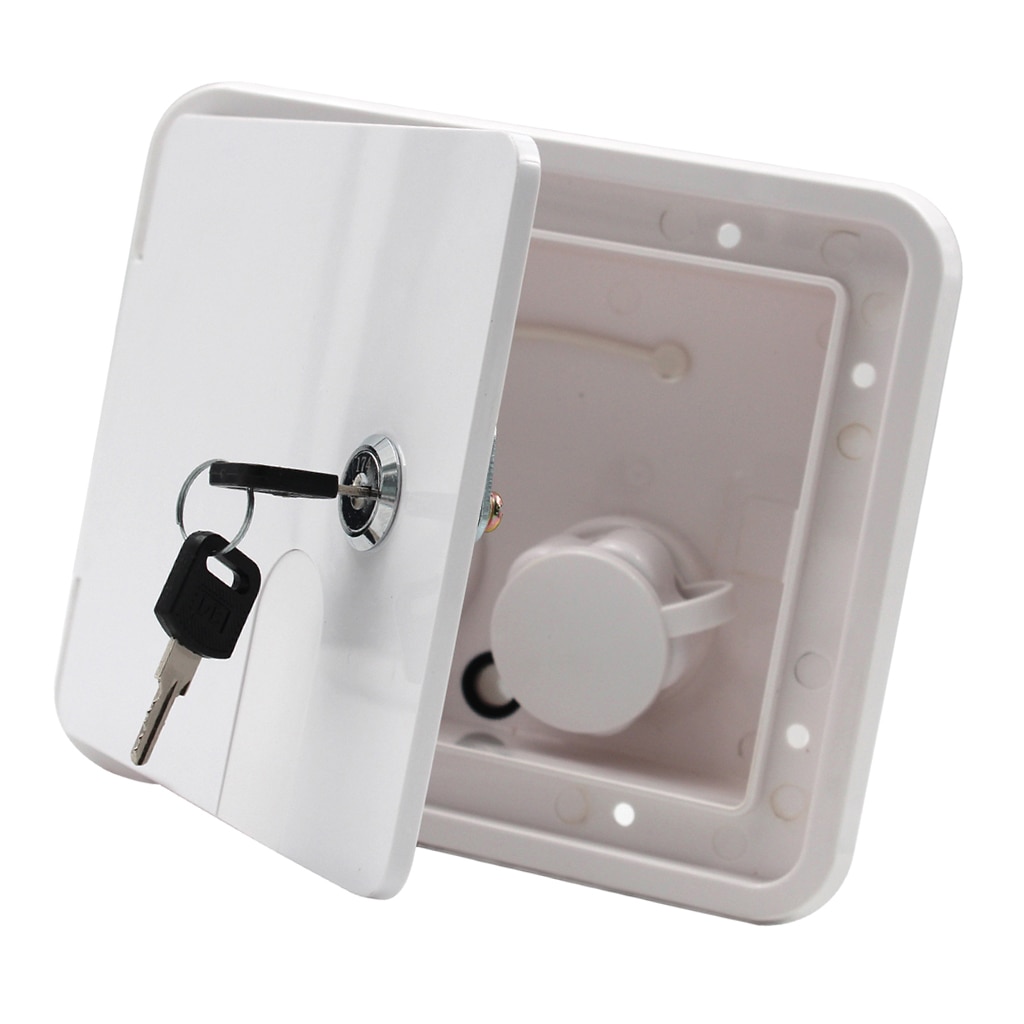 White Plastic Gravity/City Water Hatch Fill Dish L... – Grandado