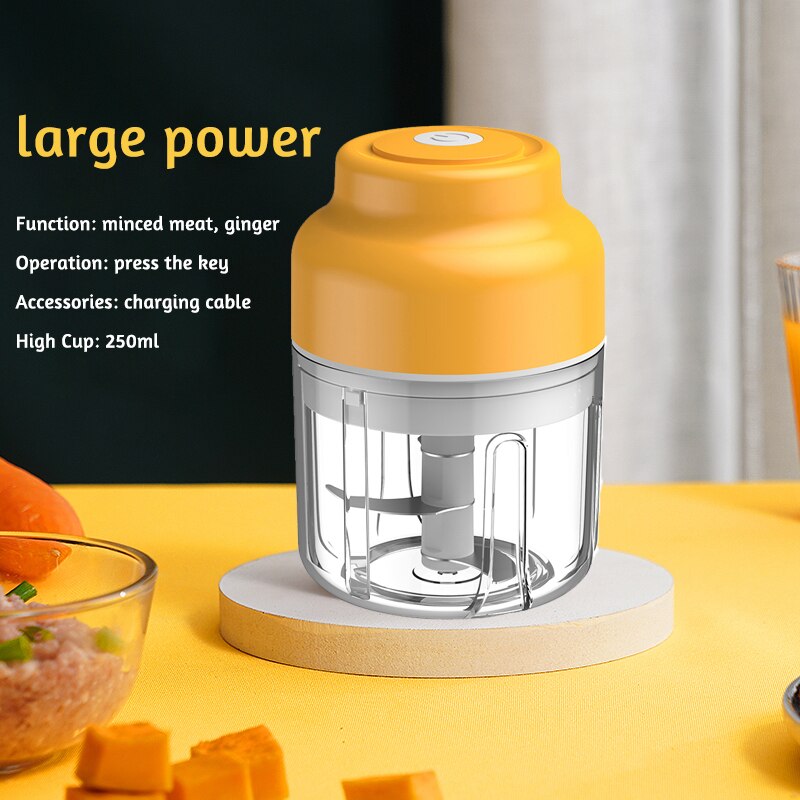 Mini Elektrische Knoflook Grinder Stevige Mini Cru... – Grandado