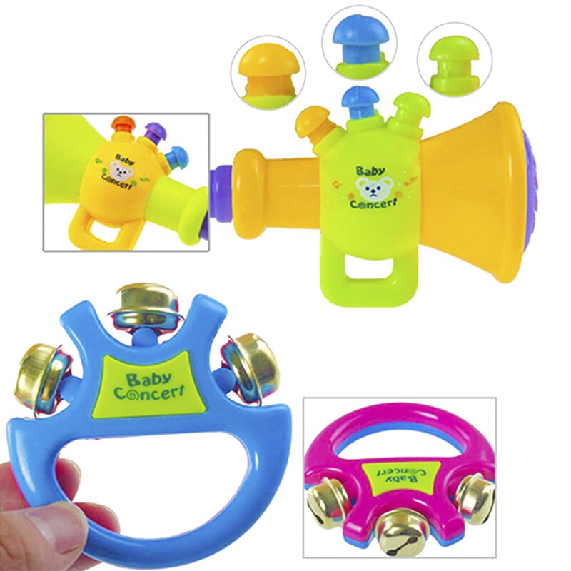 5PC Children Drum Trumpet Toy Music Percussion Ins... – Vicedeal