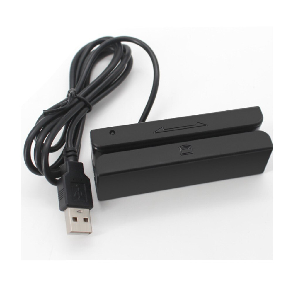 USB Universal Magnetic Card Barcode Reader Stripe ... – Vicedeal