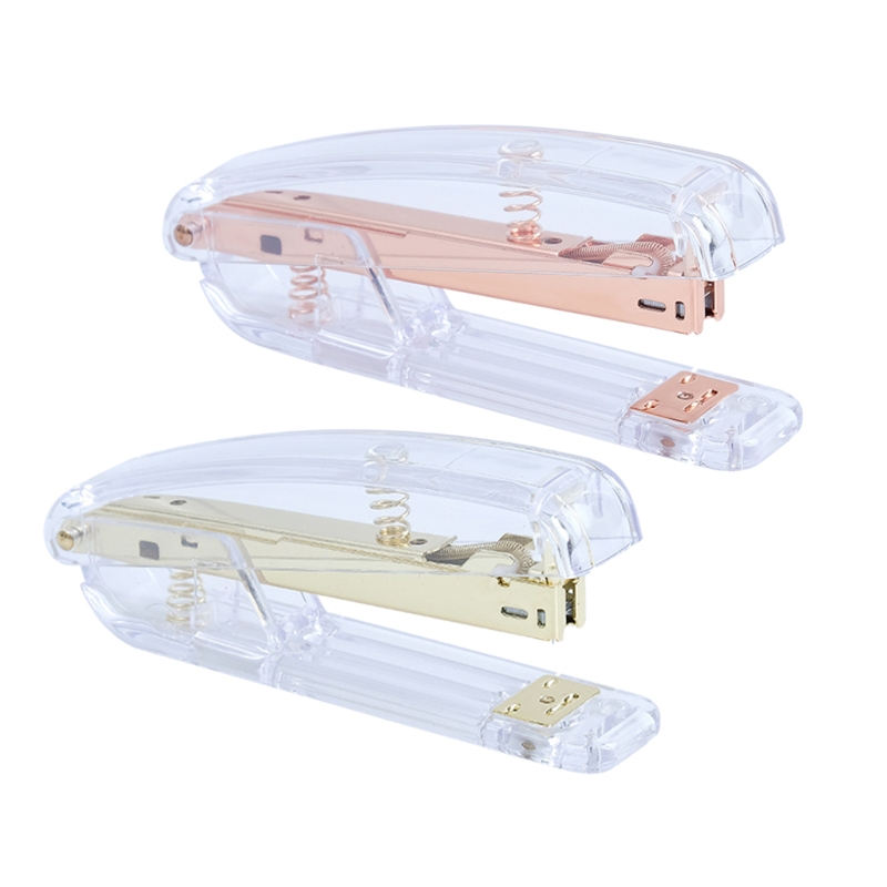 Acrylic Stapler Gold Desktop Stapler for Office De... – Grandado