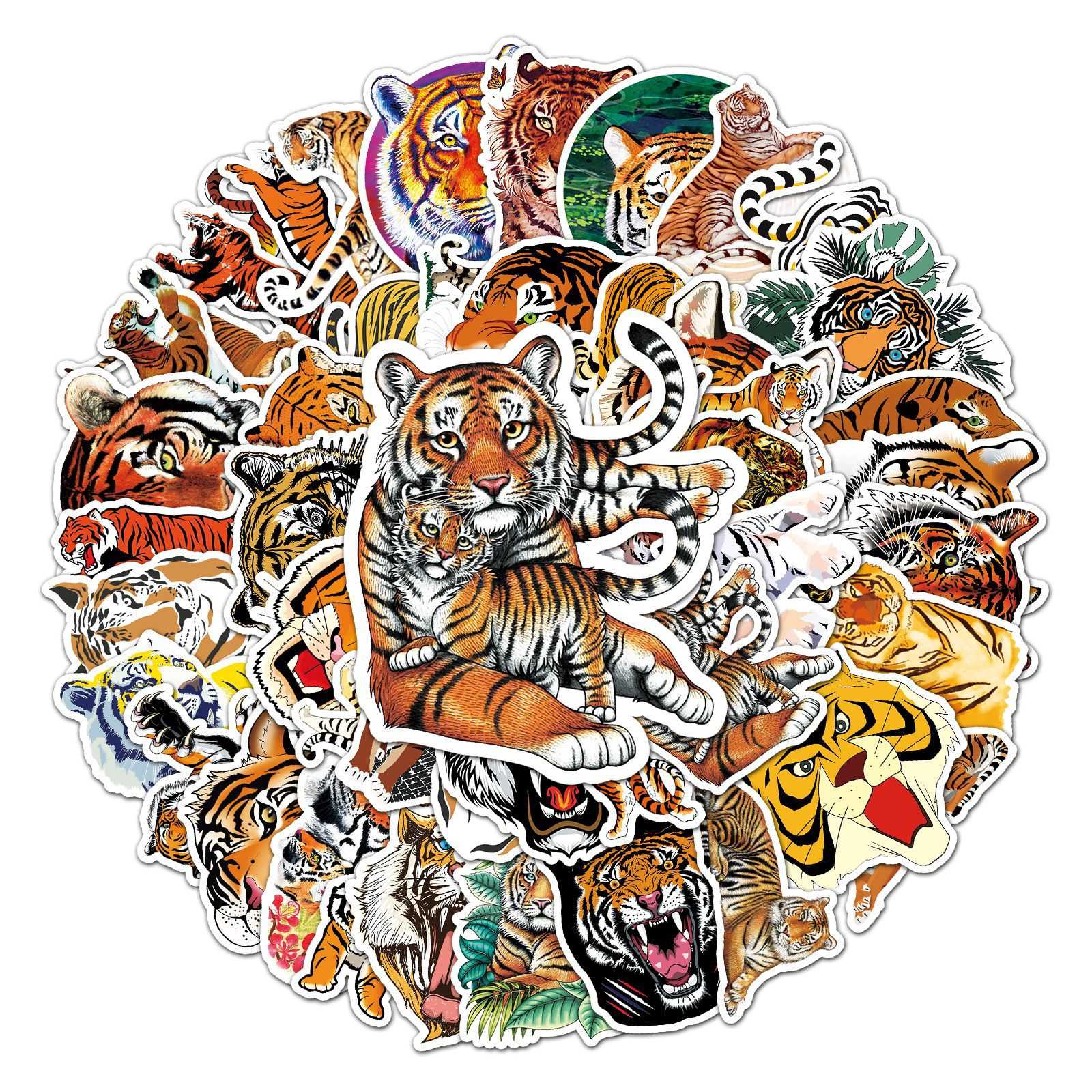 50Pcs Dier Serie Sticker Waterdicht Voor Auto Bump... – Vicedeal