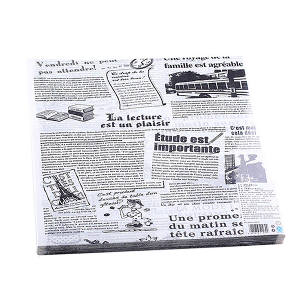 100 sheets of disposable plate paper 22*22CM chick... – Grandado