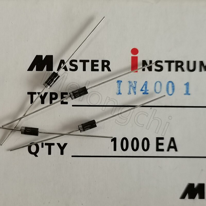 100PCS Rectifier Diode IN4001 1A 50V DO-41 1N4001 – Vicedeal