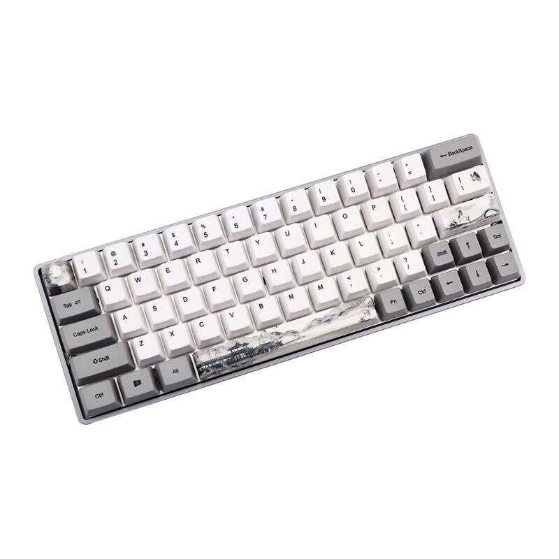 Ink Dye-Sublimation Mechanical Keyboard Cute Keyca... – Vicedeal