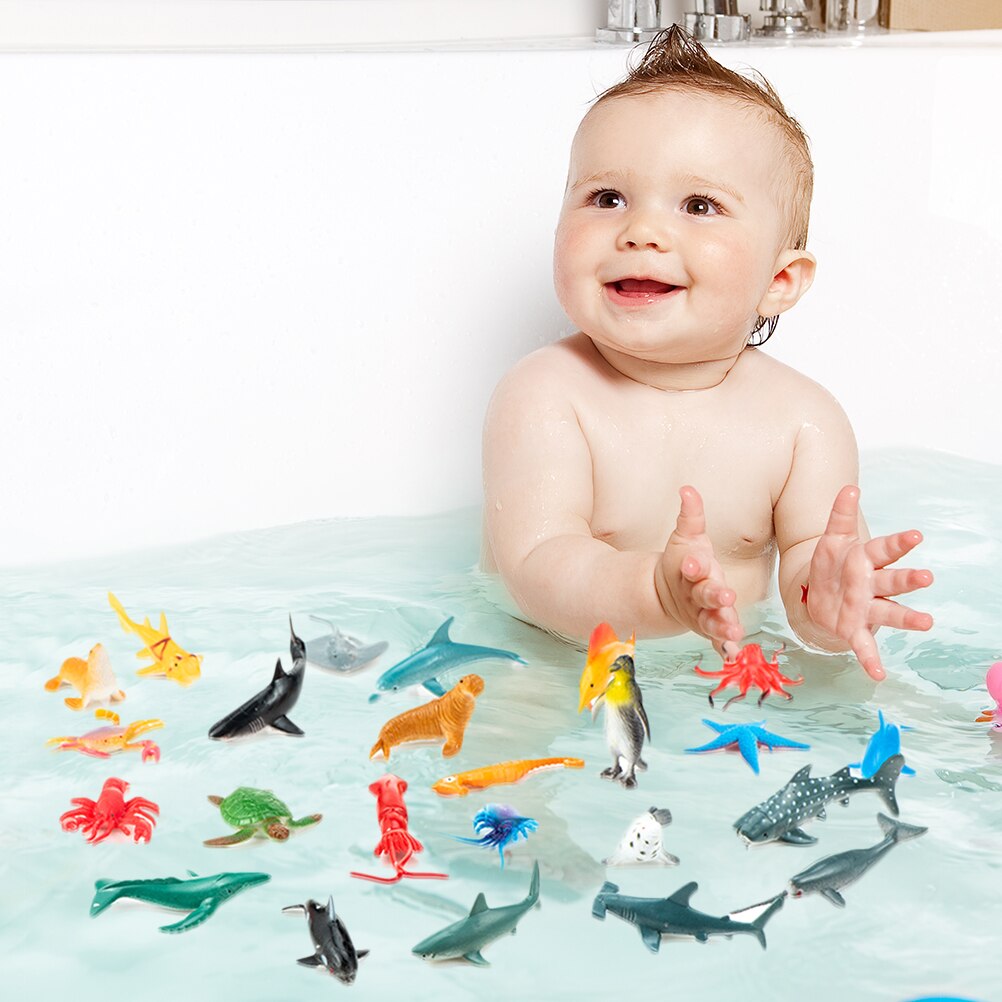 36pcs Ocean Sea Life Model Underwater World Realis... – Grandado