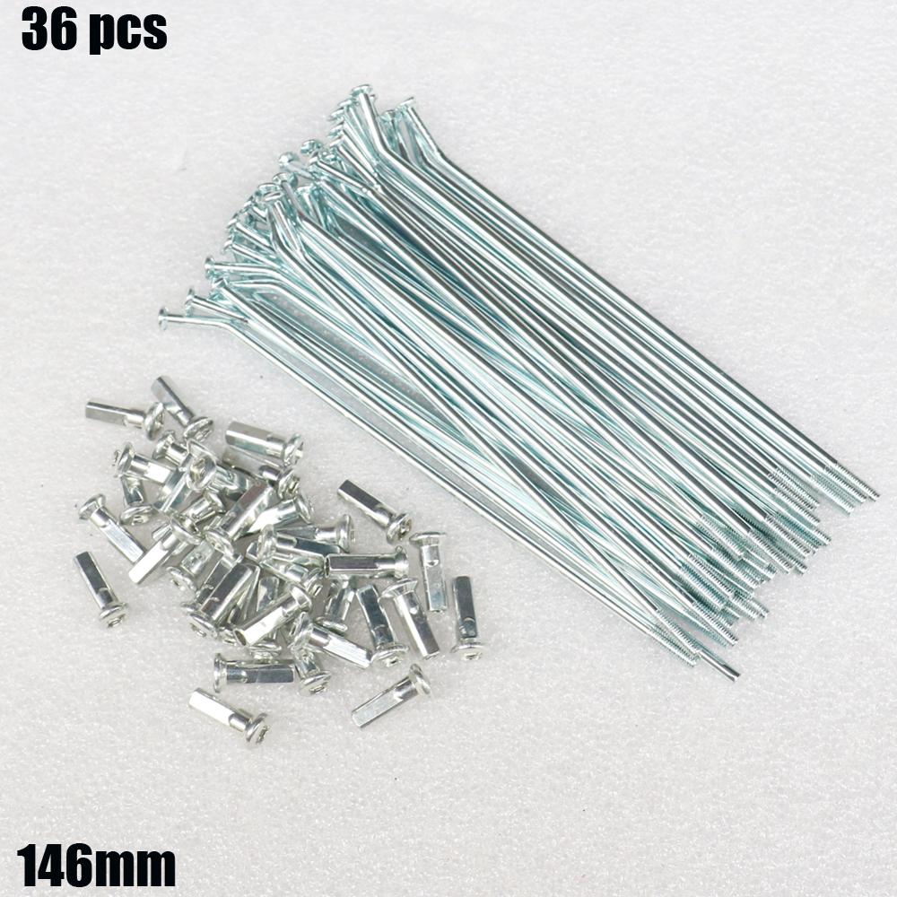 36 pcs Motorcycle spokes 146mm 149mm 153mm 9G Bicy... – Vicedeal