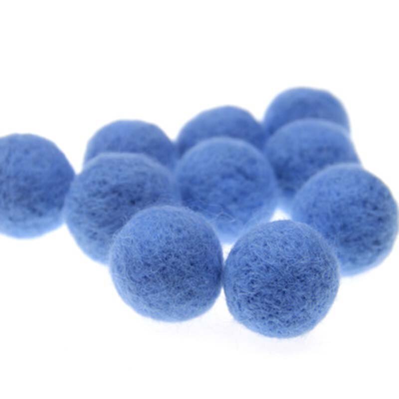 5cm Wool Felt Ball Poke Poke For Handmade DIY Orna... – Vicedeal