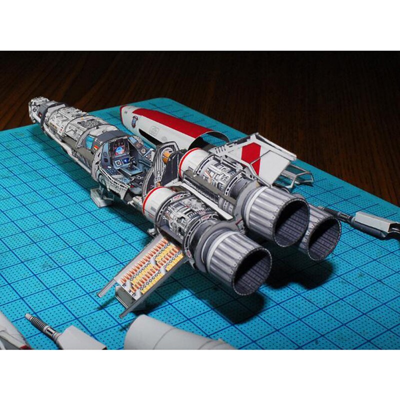 Battlestar Viper 2 Viper Mk2 3D Paper Model DIY Ha... – Vicedeal