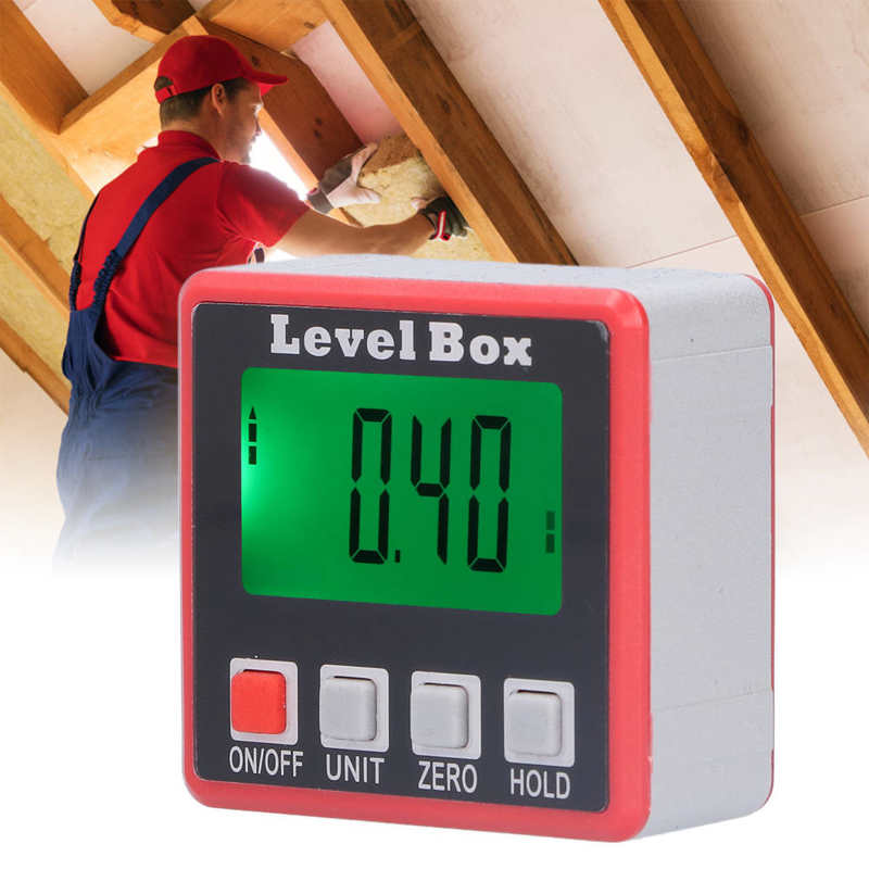 Goniometer 360 degree mini digital level angle met... – Vicedeal