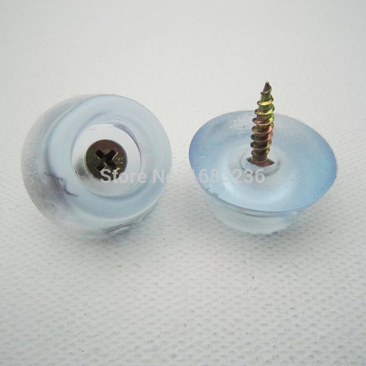 24 st klar genomskinlig mjuk stol bordsben glider ... – Vicedeal