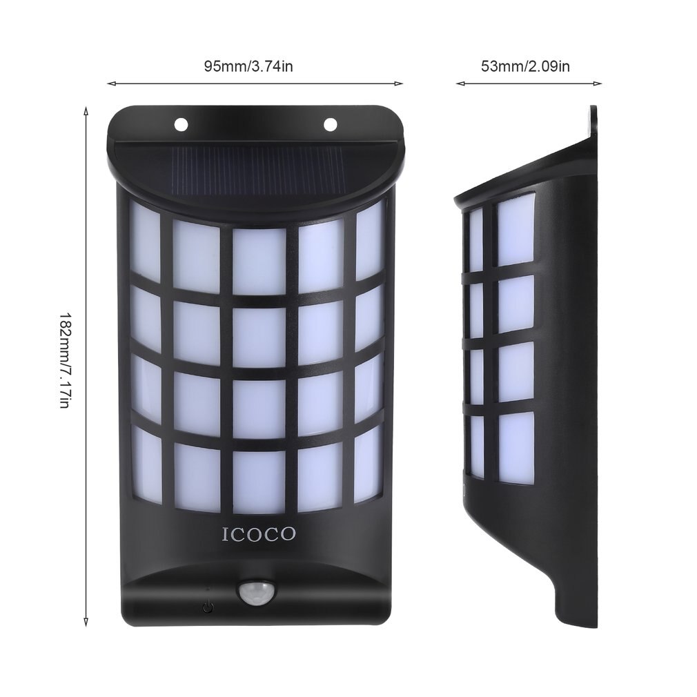 Icoco Intelligent Safety Led Solar Sensor Light Mo... – Grandado