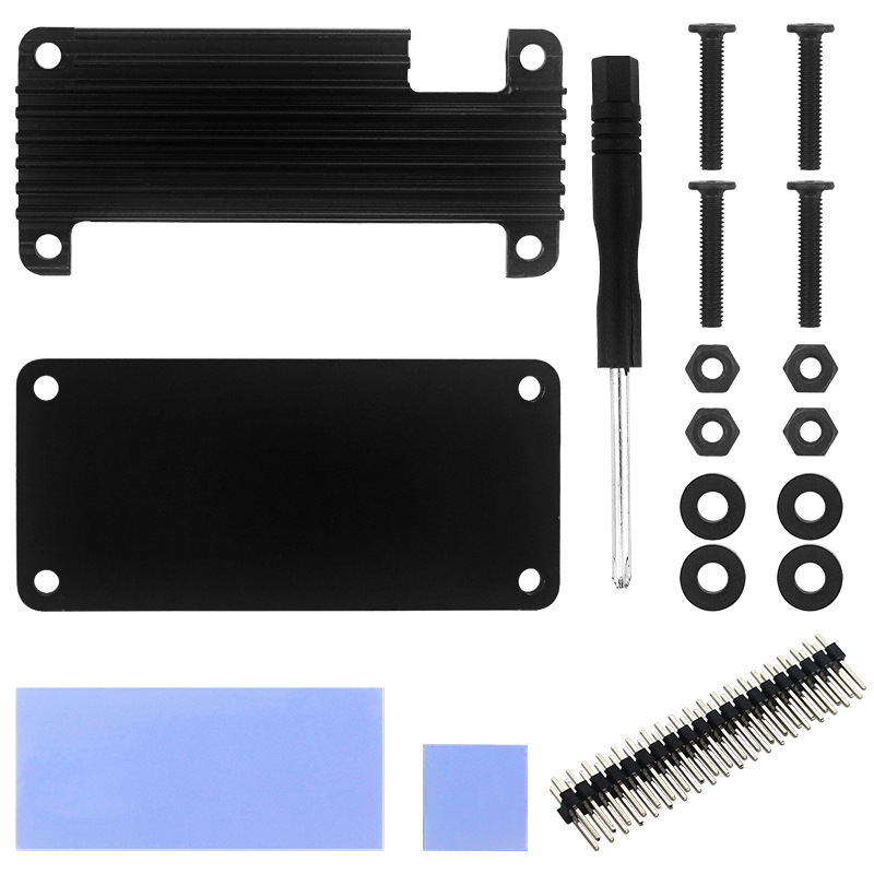 For Raspberry Pi Zero 2 W Aluminum Case CNC Armore... – Grandado