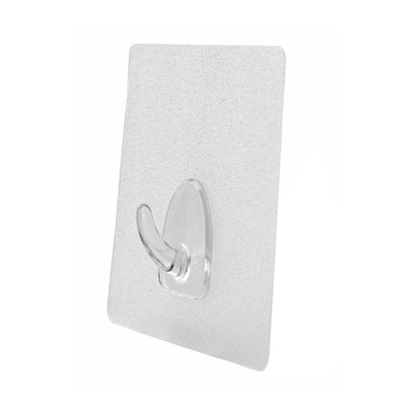 Sterk gjennomsiktig sugekopp veggkroker oppheng va... – Grandado