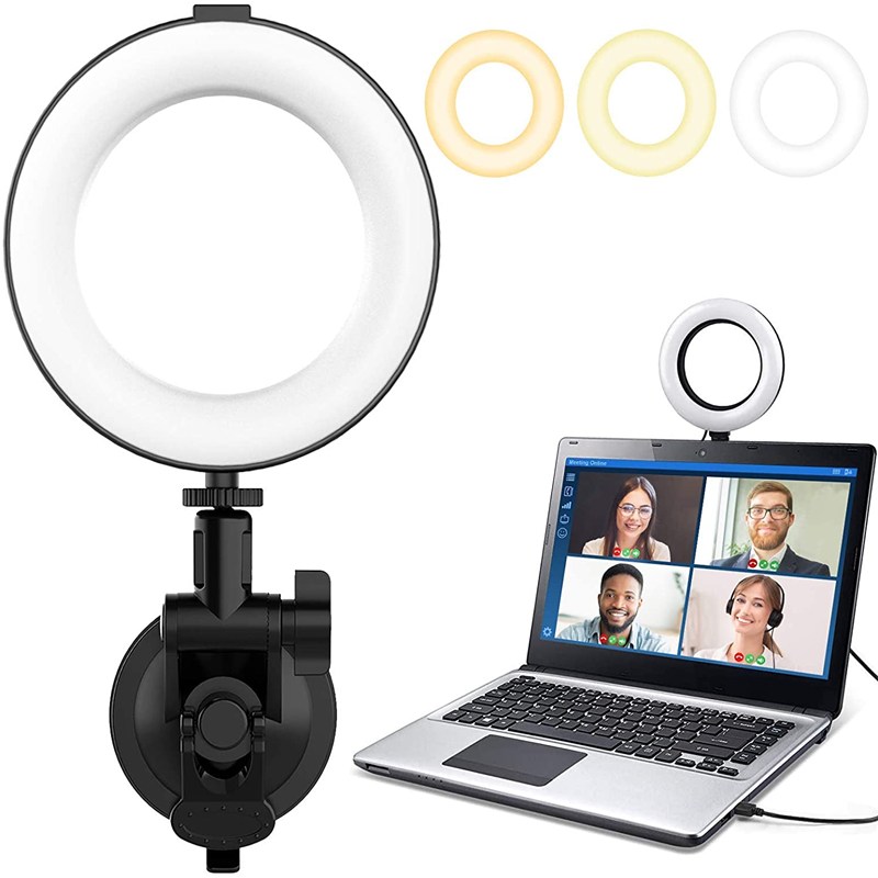 Mobile Phone Ring Fill Light Portable 6 inch Lamp ... – Grandado