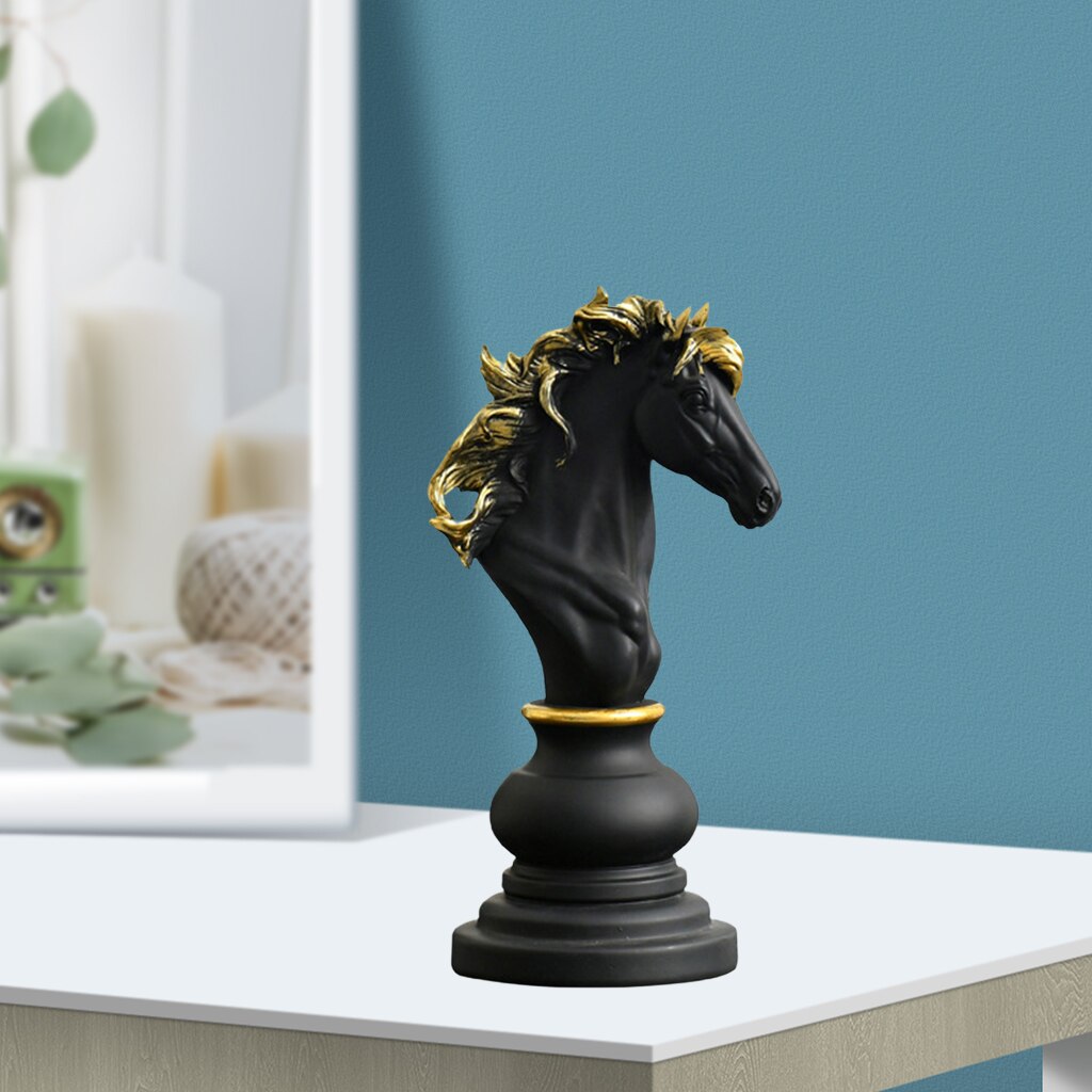 Nordic Resin Chess Pieces Sculpture Ornament Statu... – Grandado
