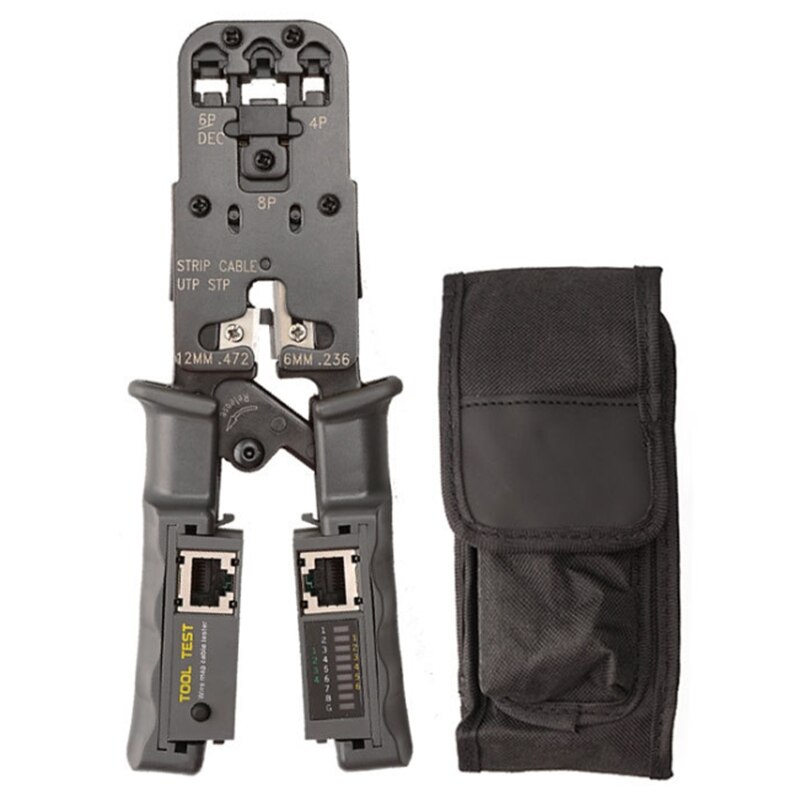 2 in 1 RJ45 Network LAN Cable Crimper Pliers Cutti... – Grandado